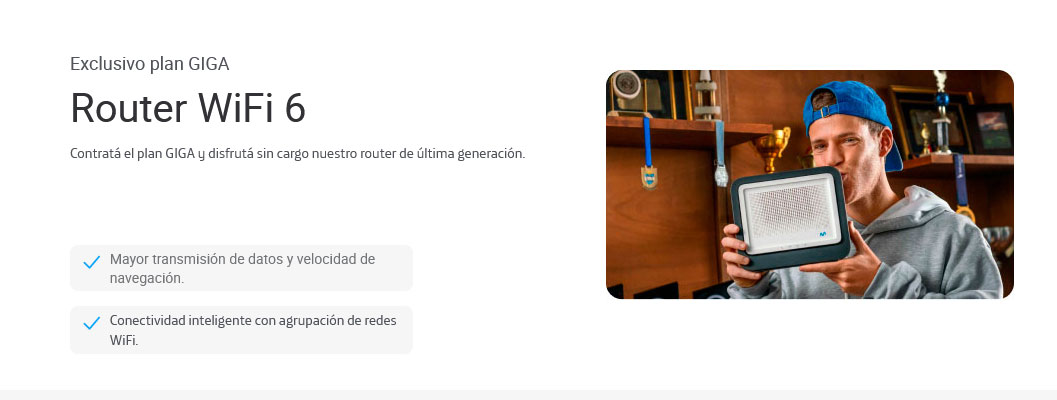 Movistar, con el plan de internet más rápido de Argentina